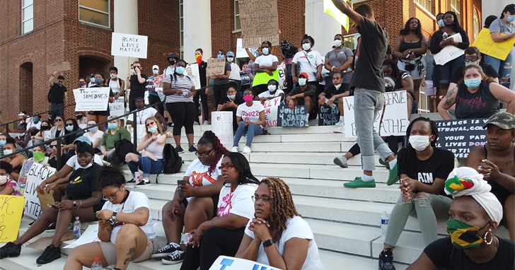 Protesters Again Take to Streets of Dover After Death of George Floyd ...