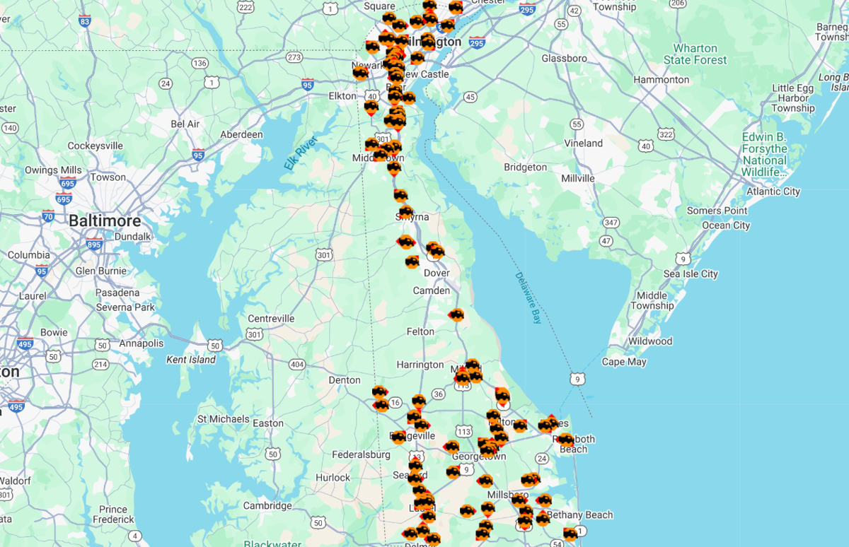 Snow Plow Tracking Maps for Winter Weather Drivers | Latest News | wboc.com