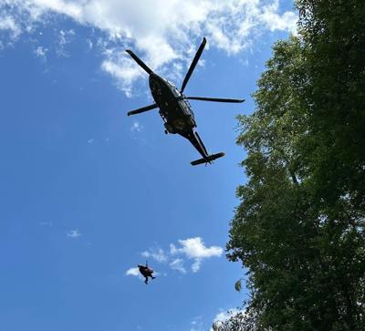 Police Conduct Aerial Rescue of Hiker in Salisbury | | wboc.com