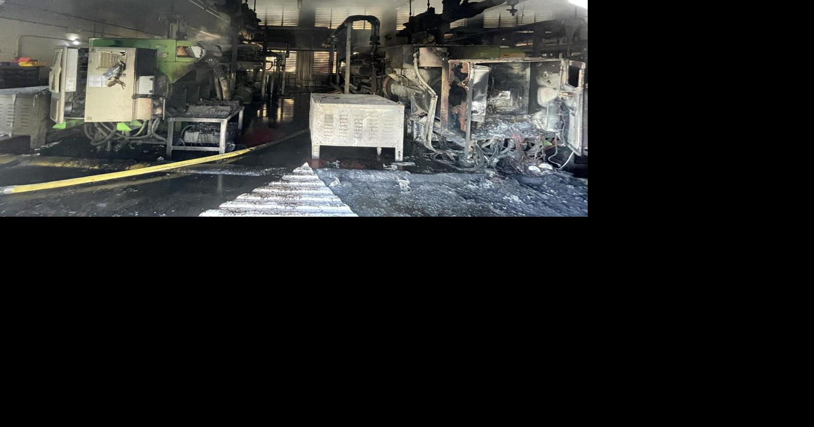 Commercial Fire Singes DSWA Generator Building | Latest News | wboc.com