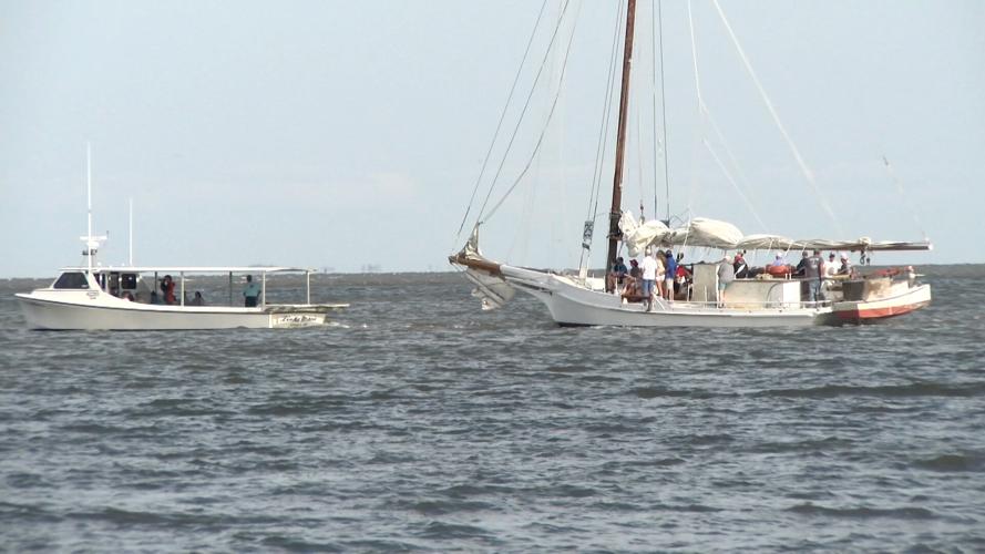 Windy Conditions Challenge Sailors at 65th Annual Deal Island Skipjack ...