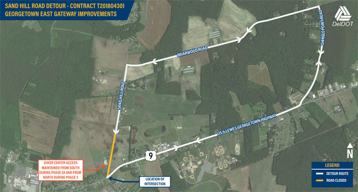 DelDOT Announces Construction on New Roundabout in Georgetown ...
