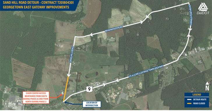 DelDOT Announces Construction on New Roundabout in Georgetown ...