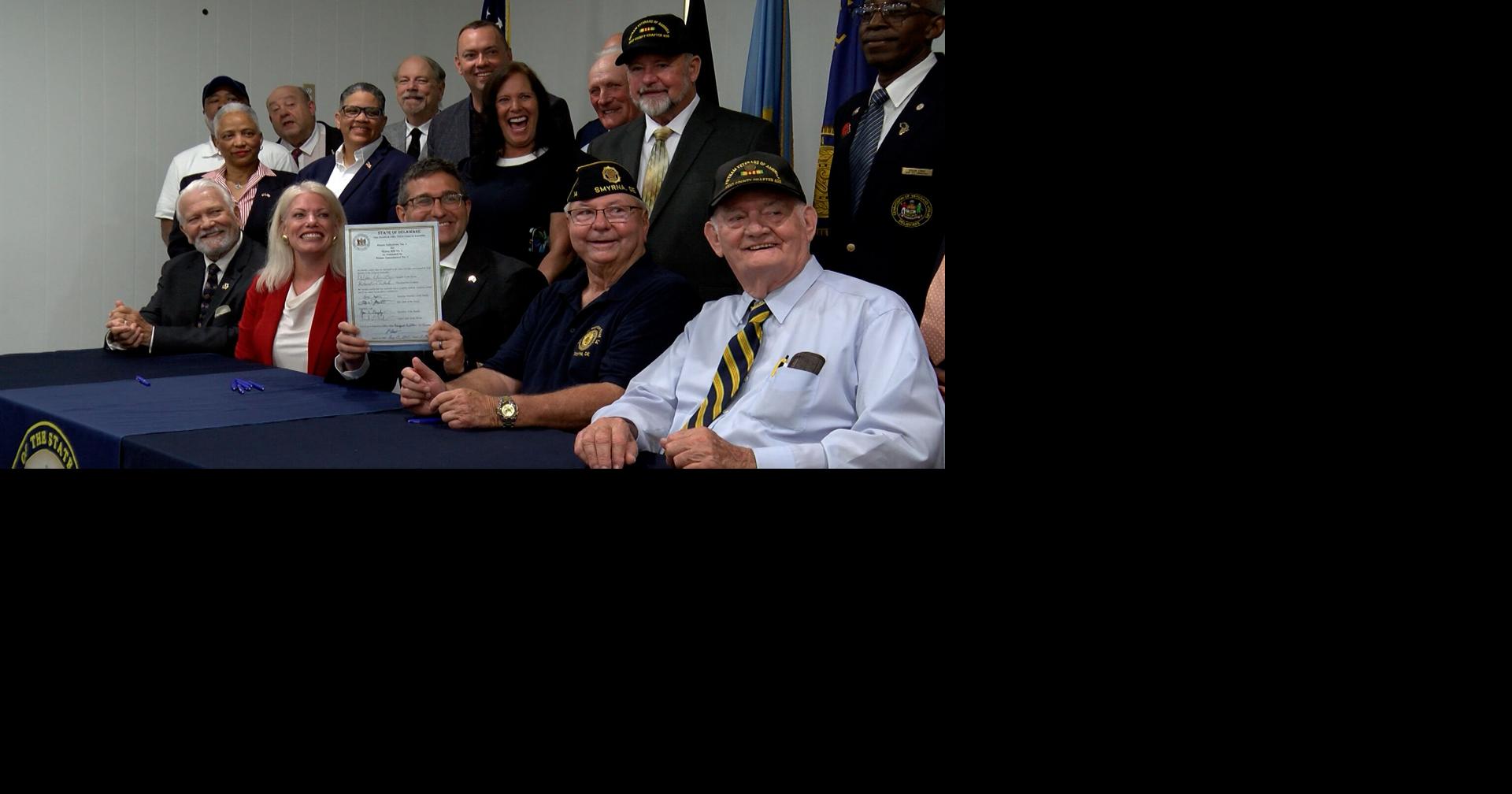 Gov. Meyer Signs HB 1 Creating State-Level Department of Veterans ...