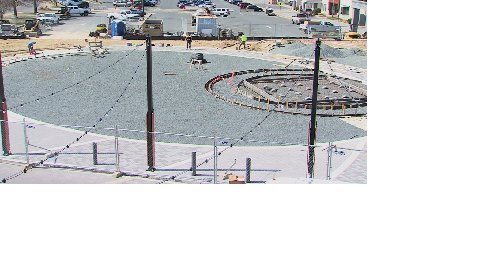 Lights Installed at Unity Square in Salisbury, Updated Completion Time ...