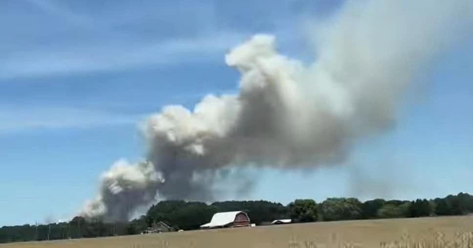 Massive Field Fire Impacts 100+ Acres in Talbot County | Latest News ...