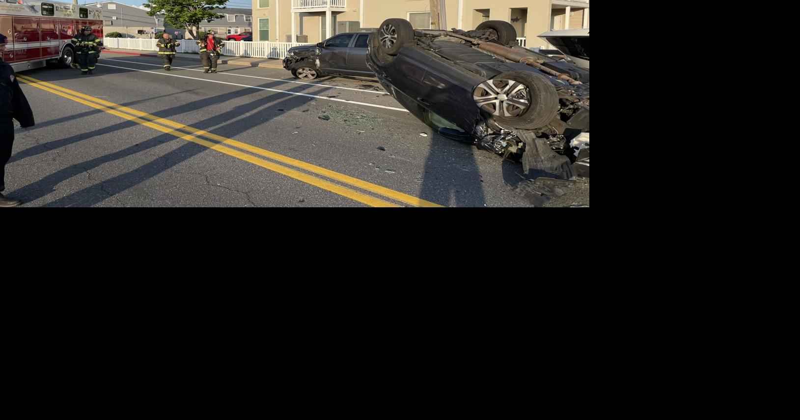 Car Overturns in Ocean City Crash | Latest News | wboc.com