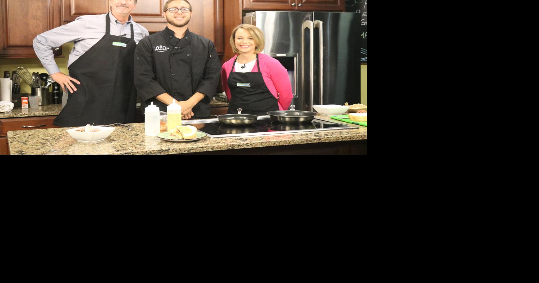 In the Kitchen with Vittles Food Truck Making Mahi Mahi Tacos and a ...