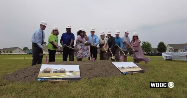 Harrington Breaks Ground On New Library | Latest News | wboc.com