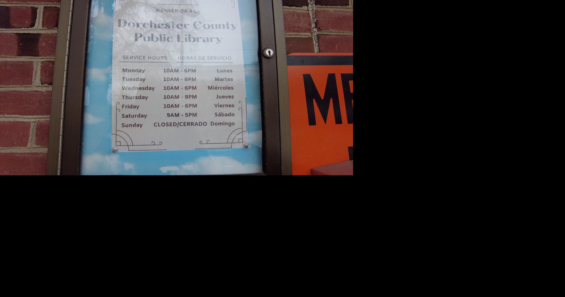 Dorchester County Library Adjusts Hours to Enhance Safety Measures ...
