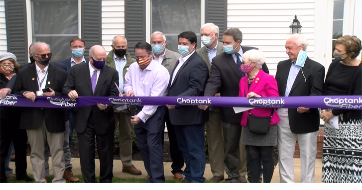 Choptank Fiber Connects First Broadband Customer on Maryland's Eastern ...