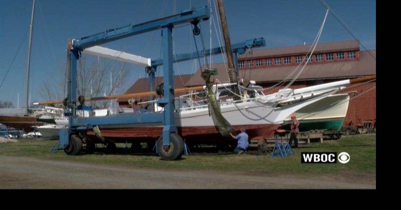 Repairs Progress on Historic Skipjack "Nathan of Dorchester" at ...