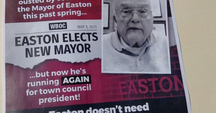 Smear Campaign Flyers Directed Towards Easton's Former Mayor Bob Willey ...