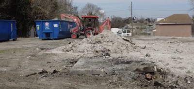 Cleaning Up Rubble after Apartment Building Fire | Latest News | wboc.com
