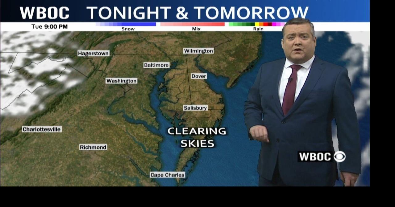WBOC Evening Weather February 25 2025 | WBOC Weather | wboc.com