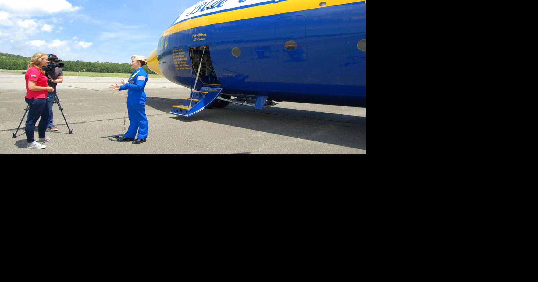 Flying with First Female Blue Angels Pilot, Capt. Katie Higgins ...