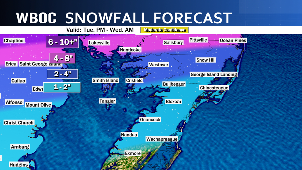Winter Storms Warnings Up For Winter Storm Starting Tuesday Afternoon ...
