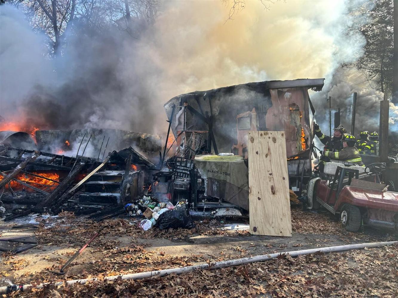 Trailer fire in Millsboro under investigation | Latest News | wboc.com