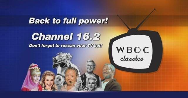 WBOC Classics Back on Over-the-air Channel 16.2 | Archive | wboc.com