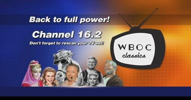 WBOC Classics Back on Over-the-air Channel 16.2 | Archive | wboc.com