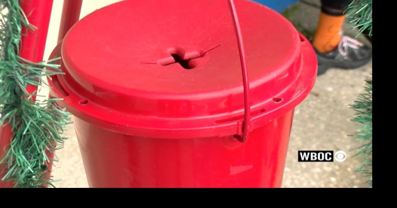 Hurlock gets first ever Salvation Army red kettle | Latest News | wboc.com