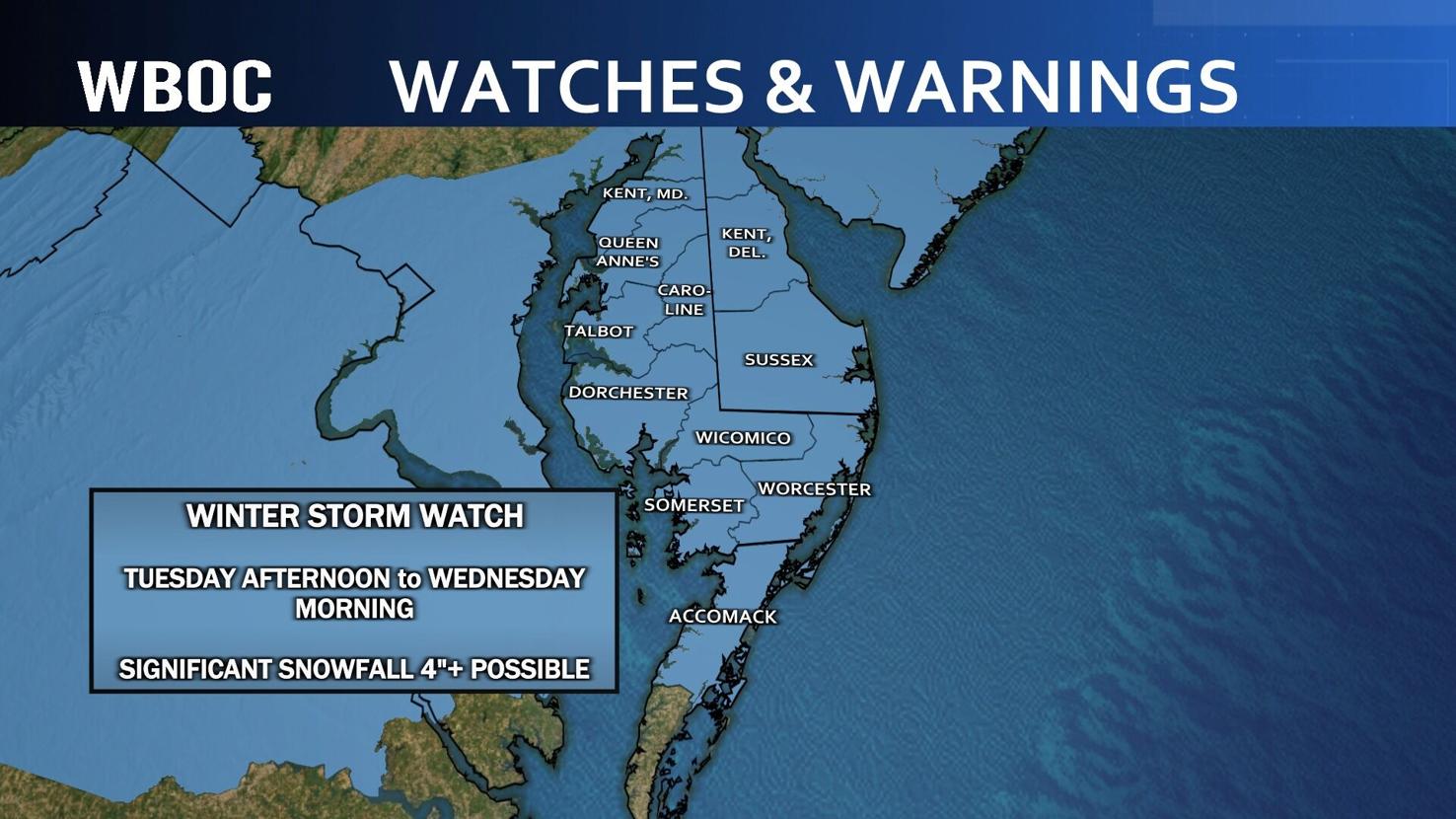 A Few Flurries and Showers This Morning Appetizer To Winter Storm ...
