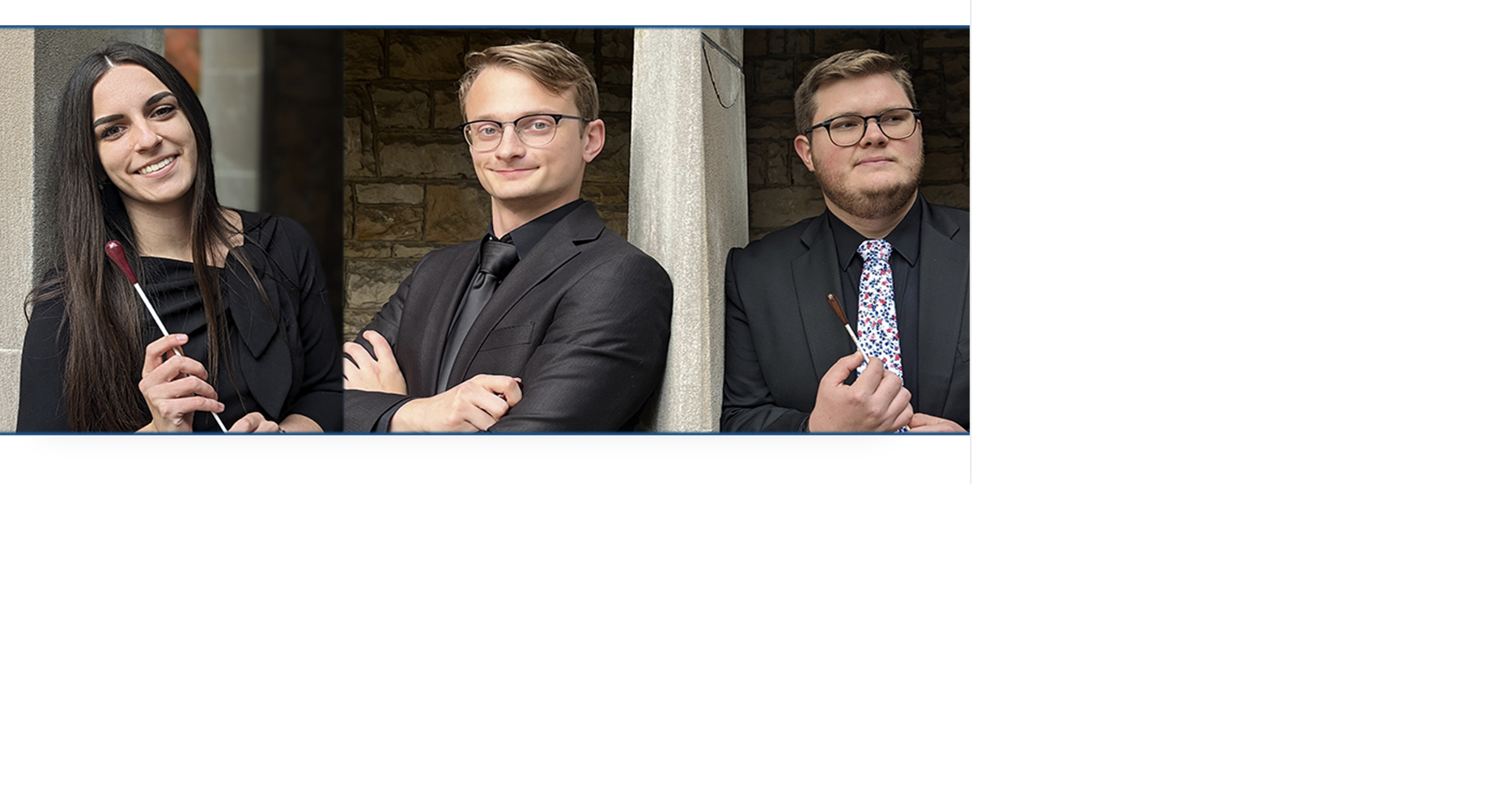 Wind Ensemble concert features winners of Young Conductors Competition ...