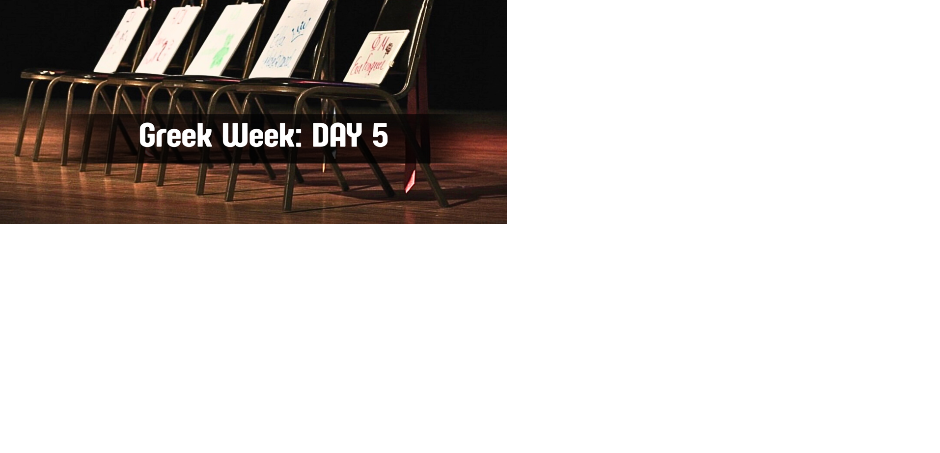 Recapping Greek Week 2025: PHOTOS & MORE! | Holcad And Campus | wcn247.com