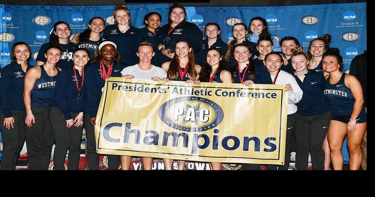 Westminster women's track and field wins PAC indoor title | Titantown ...