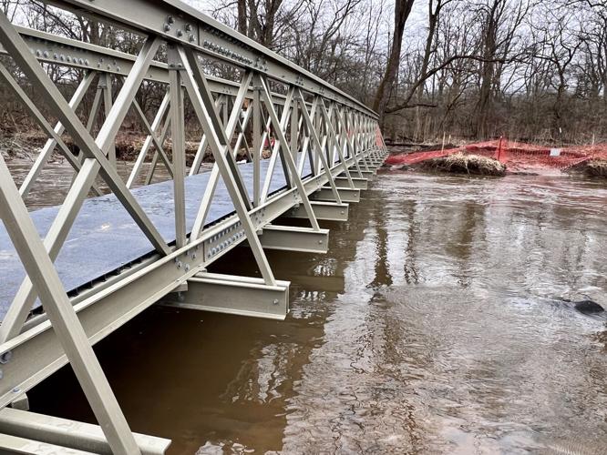 Photos! New Field Station Bridge Work Underway | Our Campus | wcn247.com
