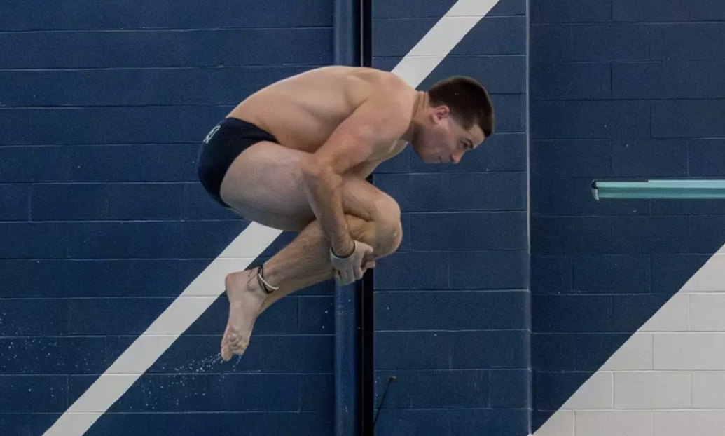 Piraino finishes second on 1-meter board at Sentner Invitational ...