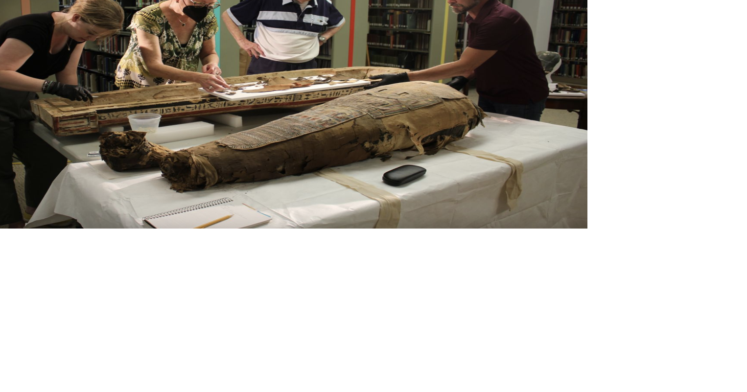 VIDEO! Westminster’s 2,300-year-old mummy undergoes restoration | Our ...