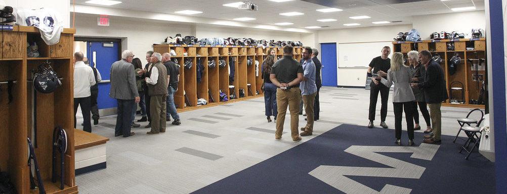 INSIDE THE DEDICATION FOR UPGRADED LOCKER ROOM | Titantown Sports ...