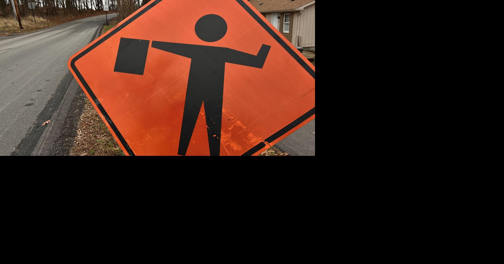 road work sigh for flagger | | wcn247.com