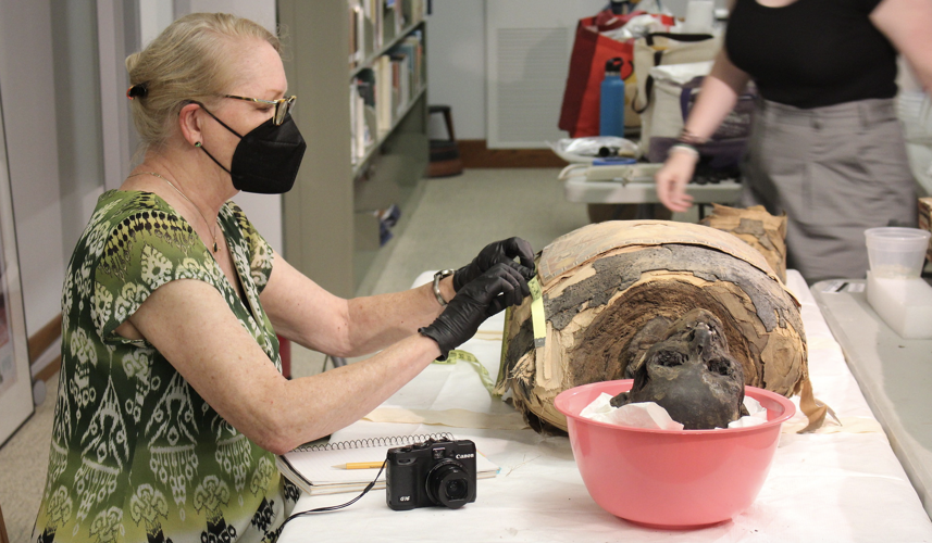 VIDEO! Westminster’s 2,300-year-old mummy undergoes restoration | Our ...