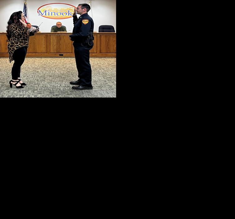 New Minooka Police Officer Sworn-In | Local News | wcsjnews.com