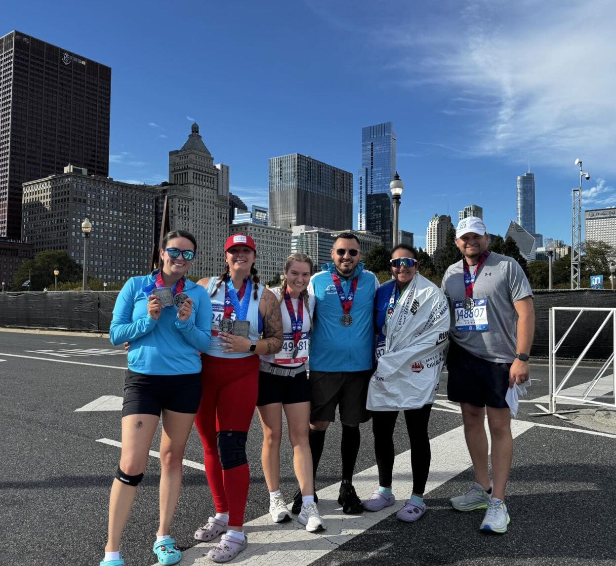 Six Minooka Police Officers Finish Chicago Marathon | Local News ...