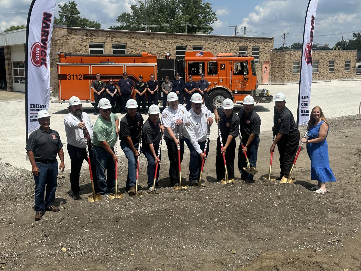 Coal City Fire Protection District Breaks Ground on Fire Station 1 ...