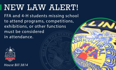 Bennett-sponsored legislation expanding excused absences for FFA, 4-H ...