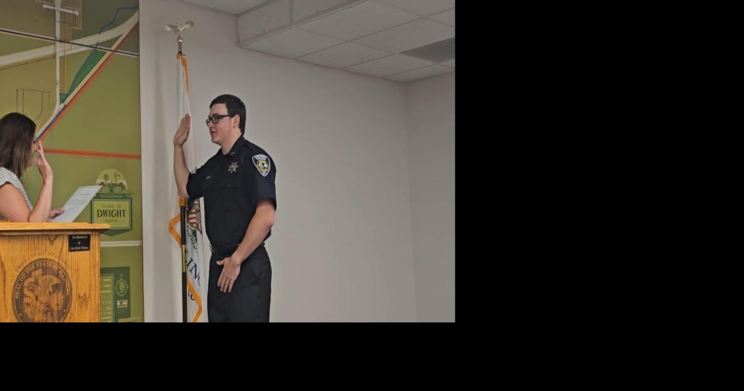 Dwight Police Department Welcomes New Officer | Local News | wcsjnews.com
