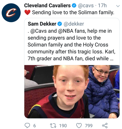 NBA Team, Player Among Those Reaching Out With Support Following ...