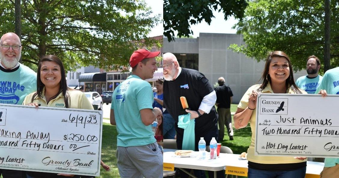 WCSJ/WJDK News Director & Grundy Co. States Attorney Win Hotdog Eating ...
