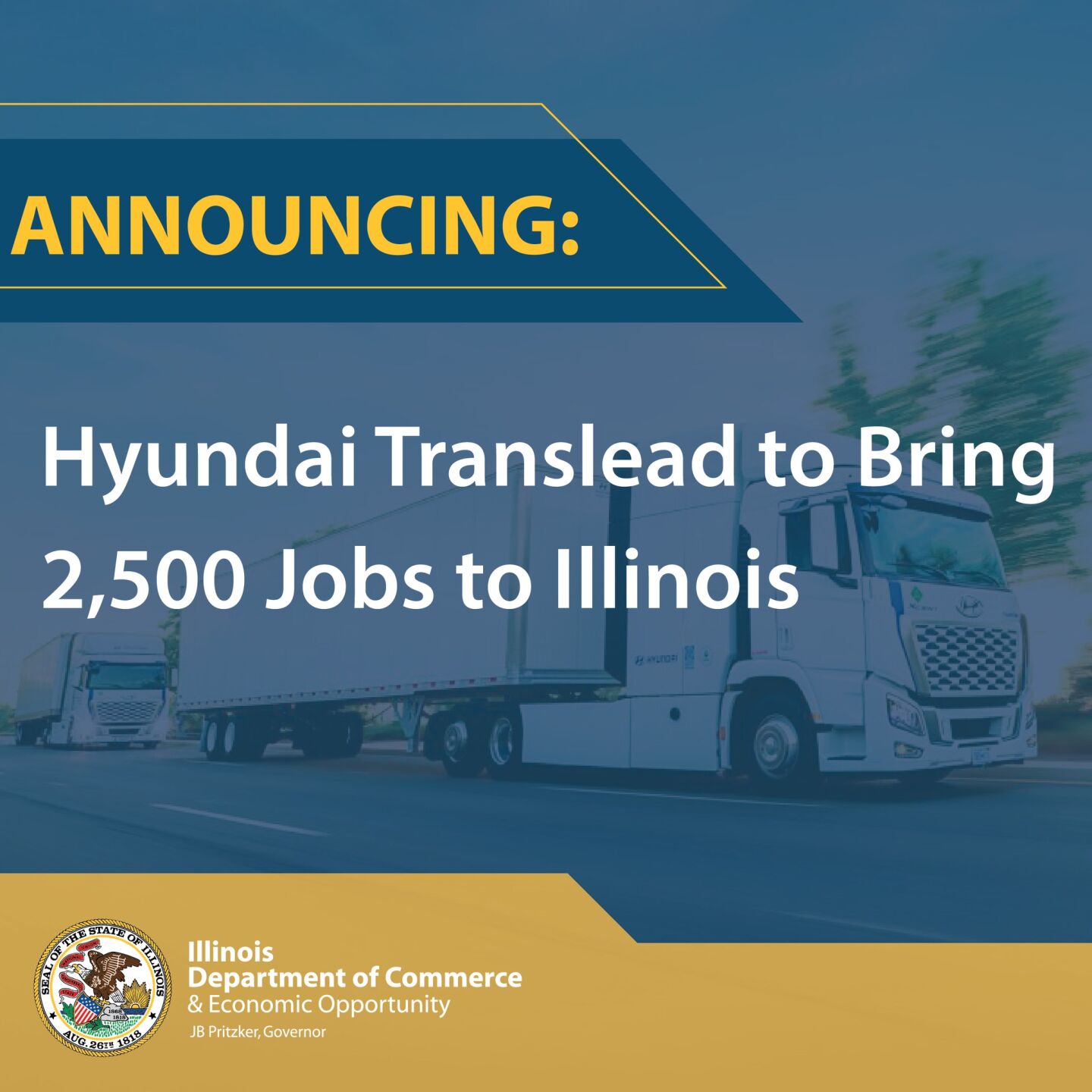 Gov. Pritzker Announces Hyundai Translead to Bring 2,500 Jobs to ...