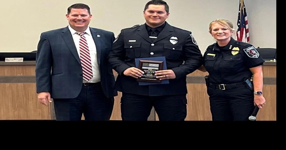 Morris Police Officer Caleb Mitchell Promoted To Sergeant | Local News ...