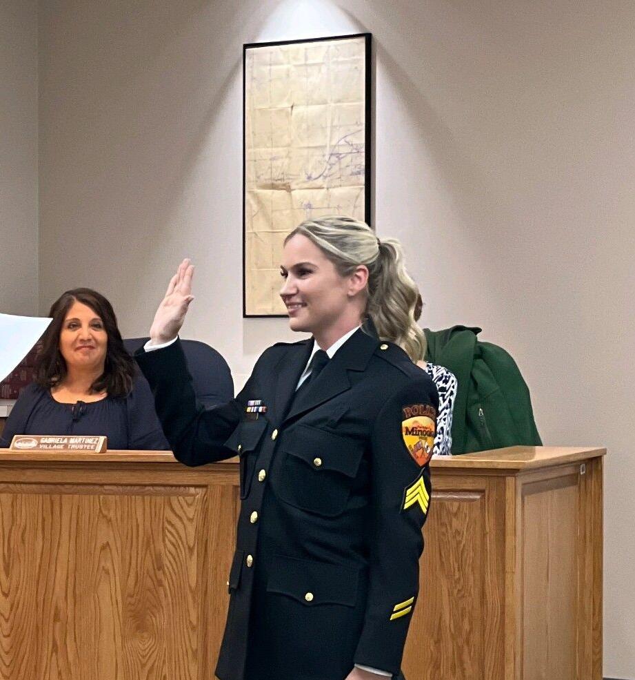 Minooka Police Officer Promoted To Sergeant | Local News | wcsjnews.com