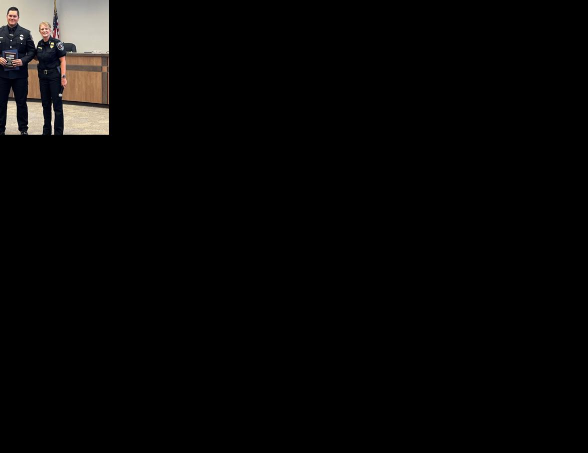 Caleb Mitchell Named Morris Police Officer of the Year | | wcsjnews.com