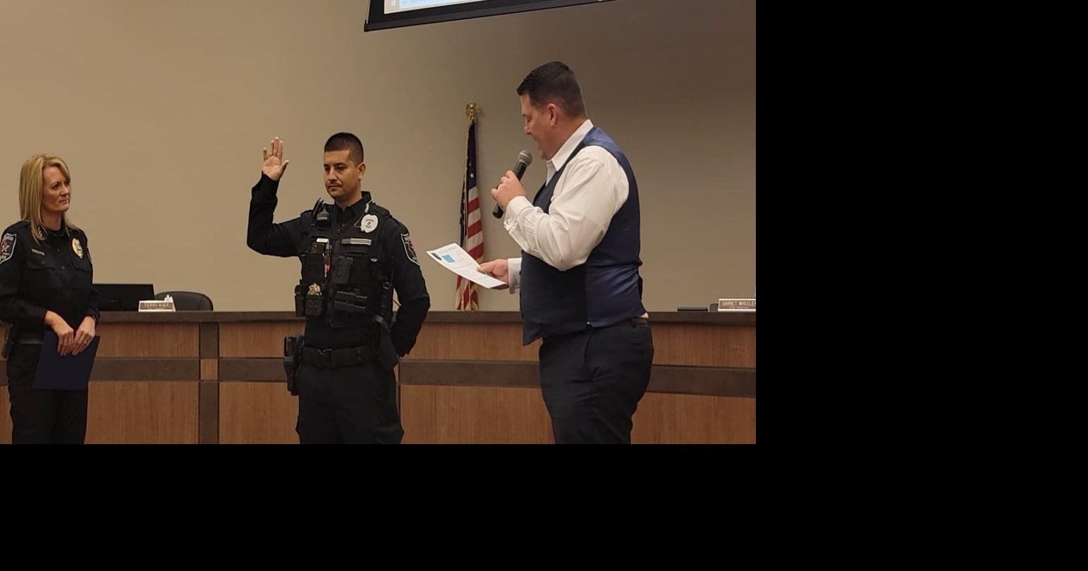 New Morris Police Officer Sworn-in | Local News | wcsjnews.com
