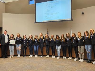 Morris High School Pom Team Honored During Meeting | Local News ...