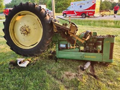 One Person Airlifted To Hospital After Being Pinned Under Tractor ...