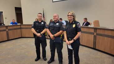 Three Morris Police Officers Recognized at City Council Meeting | Local ...